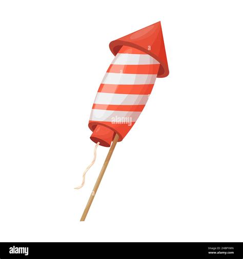 Firework Rocket Vector