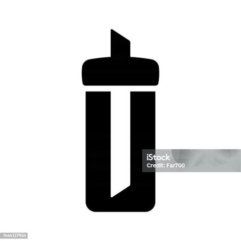 디스펜서 아이콘이 있는 설탕 그릇 블랙 실루엣 전면 보기 벡터 간단한 평면 그래픽 그림입니다 흰색 배경에 격리된 개체입니다 격리
