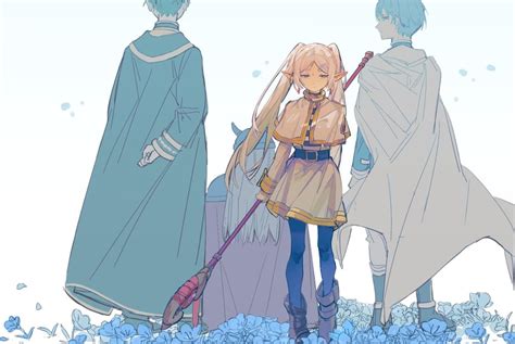 Frieren Himmel Heiter And Eisen Sousou No Frieren Drawn By