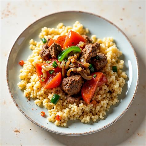 Receta De Cuscús Túnez Style Con Verduras Y Carne