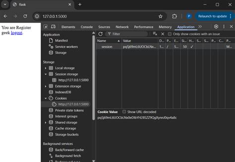 How To Use Flask Session In Python Flask Geeksforgeeks