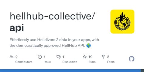 Github Hellhub Collectiveapi Effortlessly Use Helldivers 2 Data In Your Apps With The