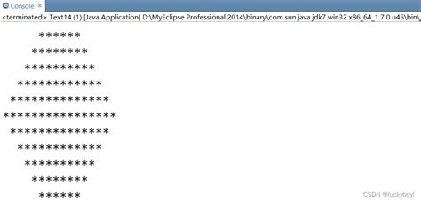 Java经典例题06：打印六边形如何用for循环语句画六边形 Csdn博客