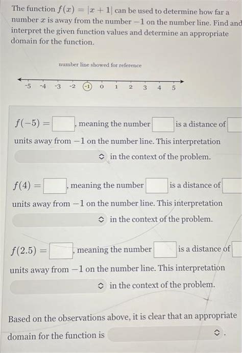 solved the function f x ∣x 1∣ can be used to determine how