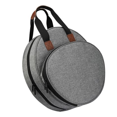 Badu Bg Кръгли куки за плетене на една кука Чанта за плетене Органайзер Калъф за съхранение на