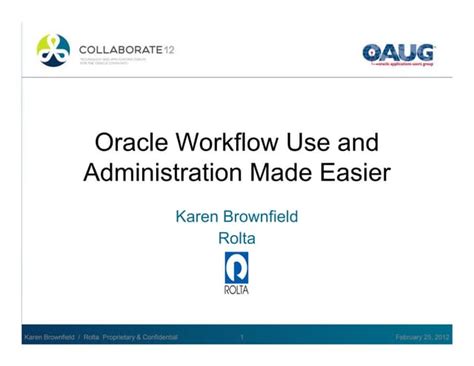 Oracle Workflow Use And Administration Pdf