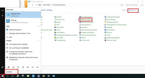 How To Change Default Programs Applications AbacusNext Client Services