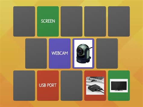 PARTS OF A COMPUTER Matching Pairs