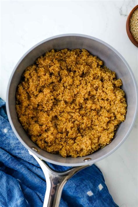 Garlic Quinoa I Heart Vegetables