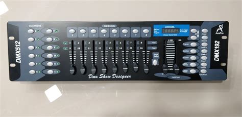 Black DMX Controller For Stage Lights V DC ID