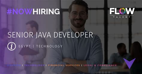 Flow Talent On Linkedin Senior Java Developer Find Your Next Finance Or Technology Role Today