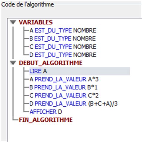 Exercise sur Algobox exercice de mathématiques de seconde