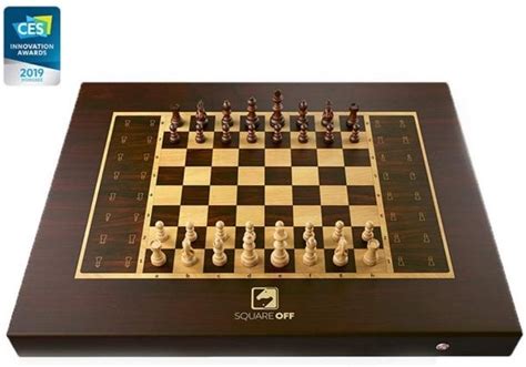 A Smart Automated Chess Board Which Moves The Opponents Pieces On Its Own Play Against The AI