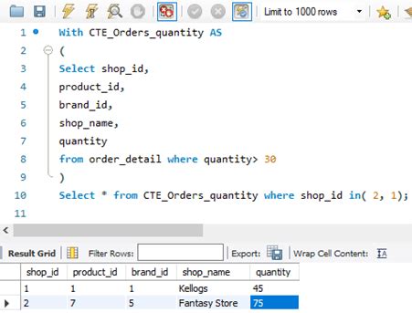 MySQL WITH How WITH Clause Works In MySQL