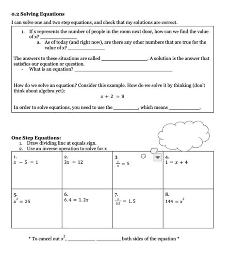 Algebra Notes Simplifying Expressions And Solving Equations By Credoclassroom