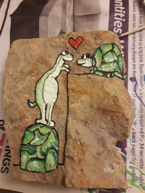 Turtle Love Dsc 123 Turtle Love Painted Rocks Turtle