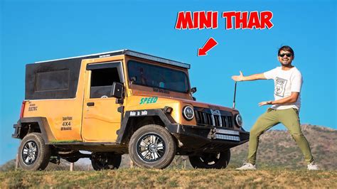 Worlds First Solar Powered Electric Thar Mr Indian Hacker 4x4