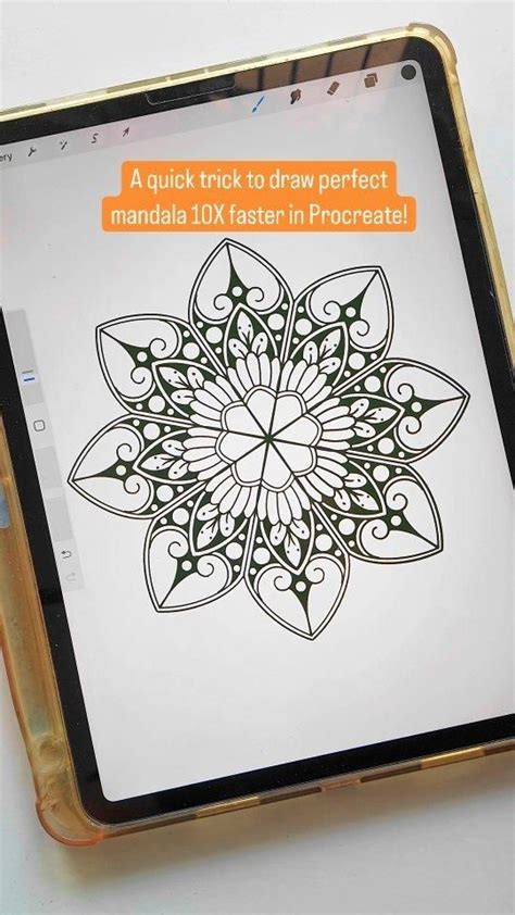 How To Draw A Mandala With Procreate