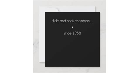 semicolon hide and seek champion programmer coding invitation zazzle
