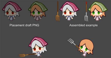 2d Character Villager Woman 2d Characters Unity Asset Store