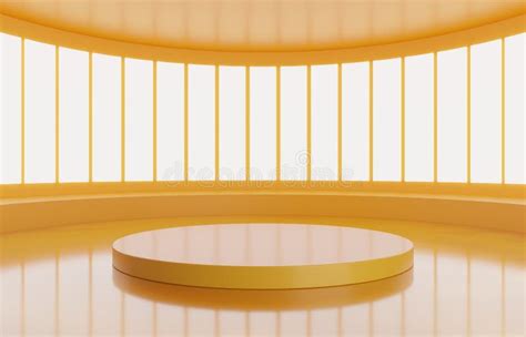 3d Rendering Simple Product Background Stock Illustration