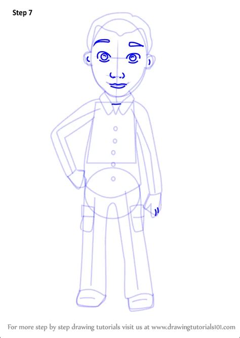 How To Draw Marcus McStuffins From Doc McStuffins Doc McStuffins Step By Step