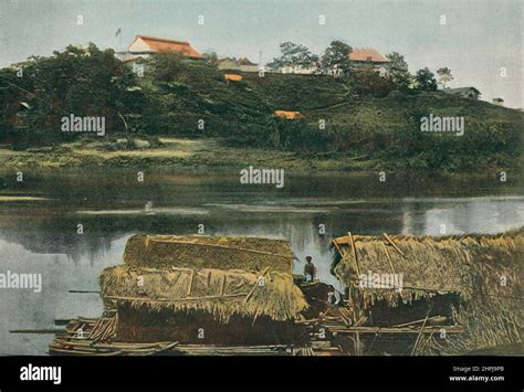 UN VILLAGE TONKINOIS. Autour Du Monde Tonkin - Vietnam - 1895 - 1900 ...