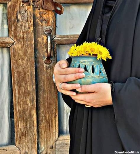 عکس دختر محجبه چادری برای پروفایل