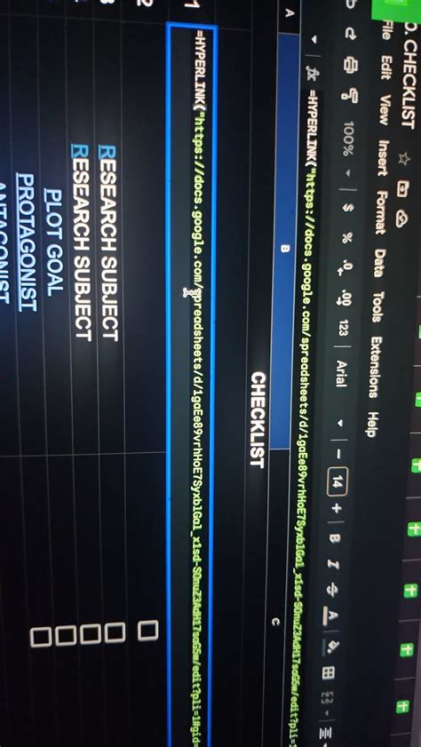 Hyperlink Wont Show Rsheets