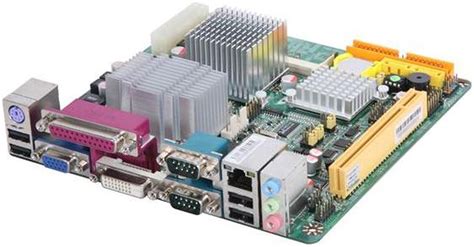 Jetway Jnf94 270 Lf Intel Atom N270 1 6ghz Mini Itx Motherboard Cpu Combo