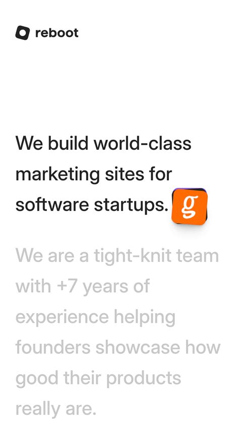 Reboot On Minimal Gallery