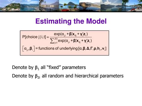 Ppt 12 Random Parameters Logit Models Powerpoint Presentation Free