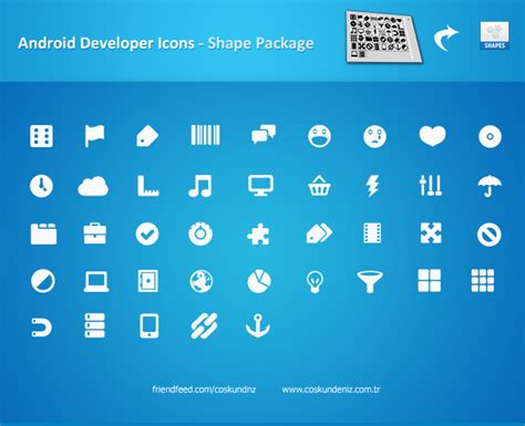 Android Icons Shape Package By Interfacedesigner On DeviantArt