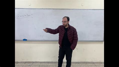 Lecture 24 Quick Sort Youtube