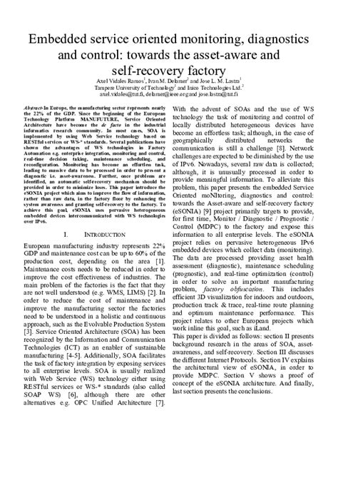 pdf embedded service oriented monitoring diagnostics and control