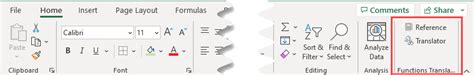 How To Translate In Excel Text Formulas