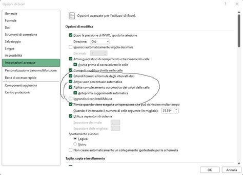 Excel Facile Facile Anteprima Suggerimenti Automatica Un Bellaiuto