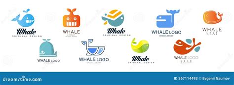 Whale Logo Vector Illustration 165426080