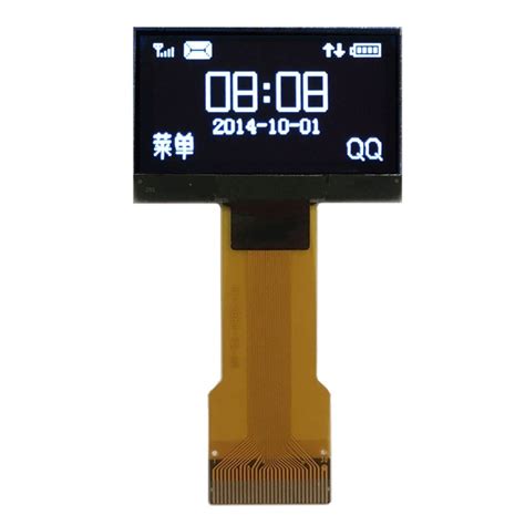 Inch OLED Display X OLED Display Module Mm FPC SH White Blue Light PIN OLED Screen