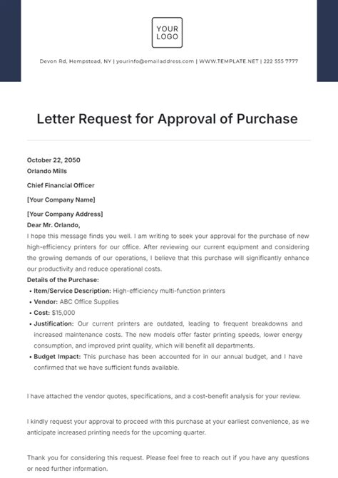 Free Letter Of Request For Approval Of Materials Template To Edit Online