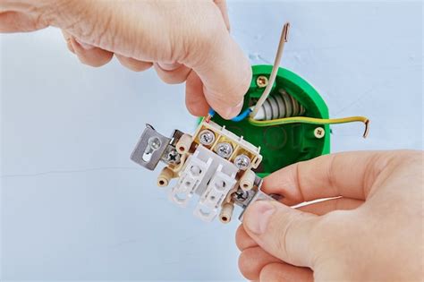 Premium Photo Installation Of Electrical Box And Light Switch In Gypsum Board