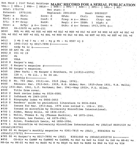 Introduction To Marc Metadata And Rda