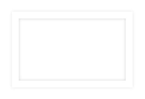 White Frame Png PNG