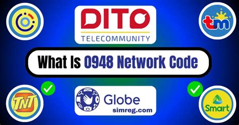 0948 Network Code Details Of Globe Dito Or Smart Telecom