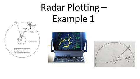 Radar Plotting Example 1 Deriving Aspect Target Course And Speed Cpa Tcpa And Range Youtube