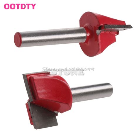 New 22mm CNC V Groove Bottom Cleaning Clean Wood Milling Router Cutter Drill Bit Drop Ship In