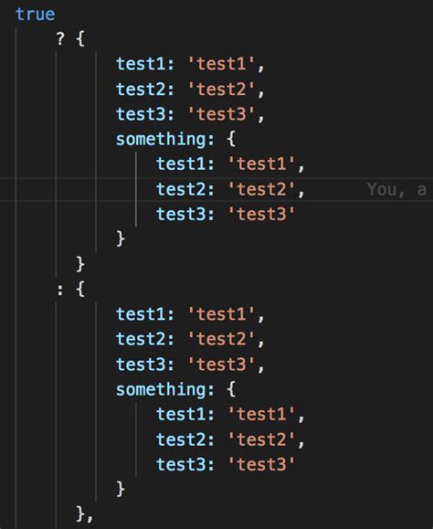Prettier Adding 2 Spaces When Using Ternary Operator And Plain Object