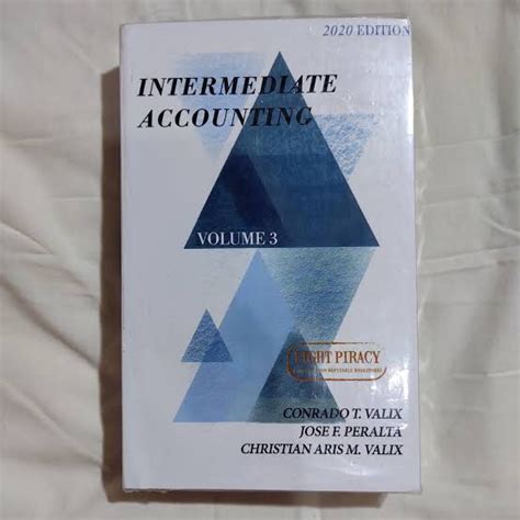 Intermediate Accounting 3 Ia3 Valix Hobbies And Toys Books