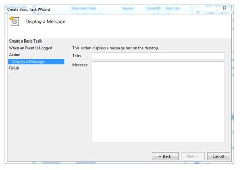 Attaching An Alert Task To A Windows Error Ghacks Tech News
