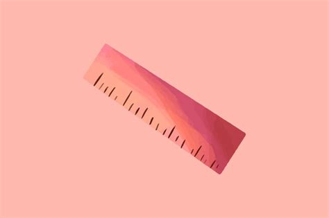 Premium Vector Ruler